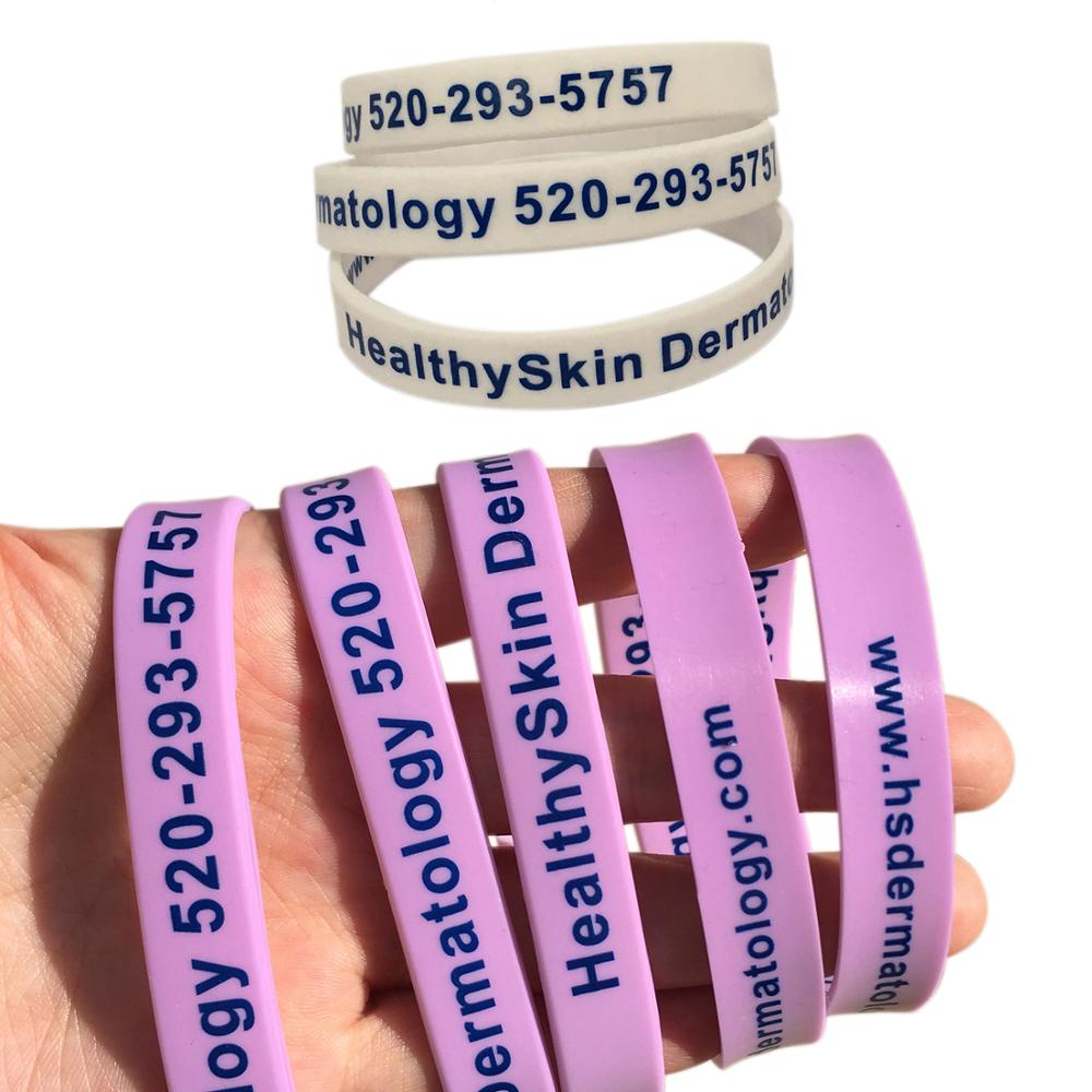 UV Light Colour Change Wristband,Silicone bands