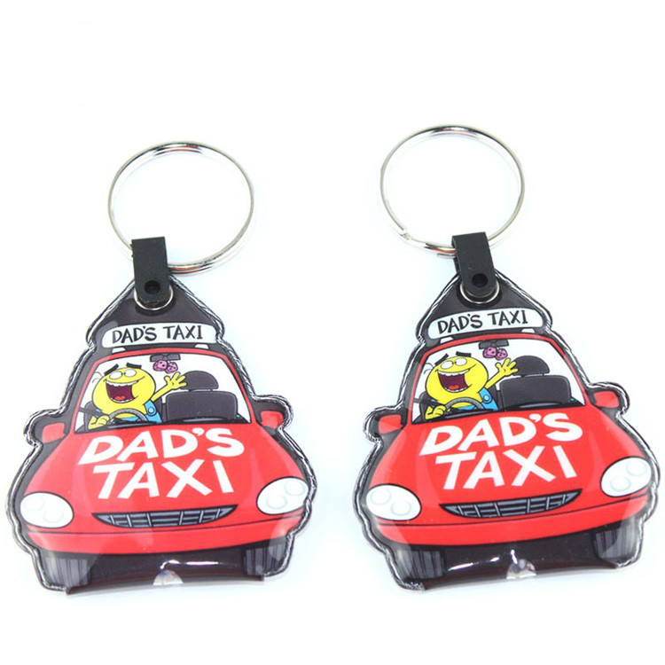 Soft PVC Led Light Keychain,Plastic Keyrings
