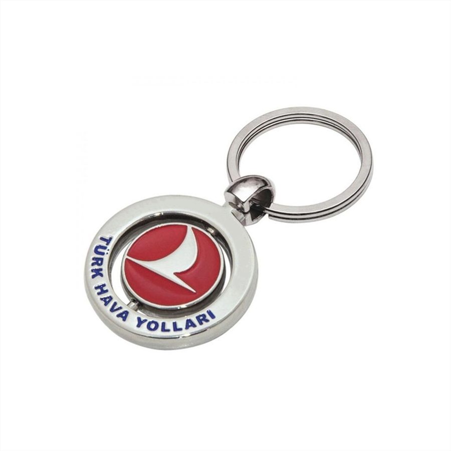Custom Metal Spinner Keyrings,Metal Keyrings